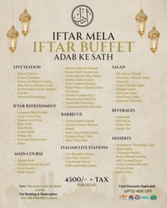 15 Best Iftar Buffets in Lahore Top Ramadan Deals