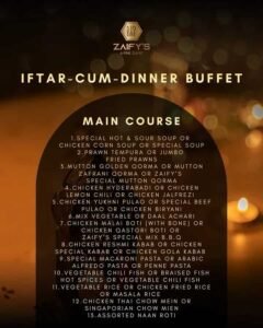 22 Best Iftar Buffet in Rawalpindi Top Ramadan Deals